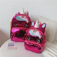 China Custom Logo Rainbow Glitter School Bags for Teenagers Girls Newest Fashionable Style for sale