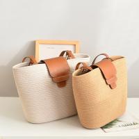 China Acceptable OEM/ODM Customized Color Women's Straw Beach Bag for Summer Travel for sale