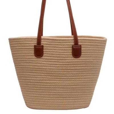 China Handmade Woven Natural Tote Straw Bag The Perfect Combination of Style and Function for sale