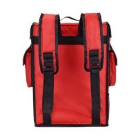 China Multilayer Heated Delivery Backpack With Plus Cup Holder for Thermal Drinks Packaging for sale