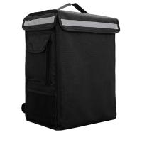 China Multilayer Heated Delivery Backpack With Plus Cup Holder for Thermal Drinks Packaging for sale
