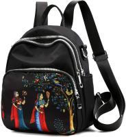 China Customized Color Small Backpack Purse for Women Girls Mini Nylon Daypack Multifunction Travel School Bag for sale