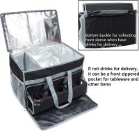 China Custom Logo Accepted Pizza Delivery Bag Food Delivery Thermal Bag Backpack Warmer Bag for sale