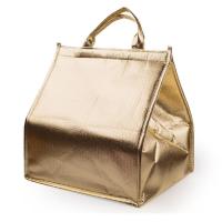China Custom Logo Accepted Insulated Lunch Cooler Bag Rigid With Aluminium Foil Eco Friendly for sale