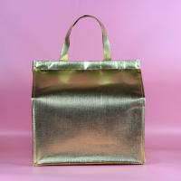 China Custom Logo Accepted Insulated Lunch Cooler Bag Rigid With Aluminium Foil Eco Friendly for sale