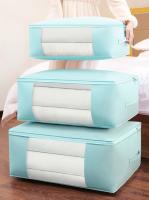 China Bedroom Quilt Custom Logo Accepted Customized Tote Bag for Fabric Storage and Clothes for sale