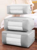 China Bedroom Quilt Custom Logo Accepted Customized Tote Bag for Fabric Storage and Clothes for sale