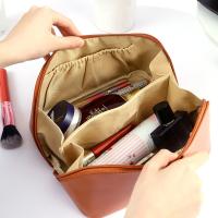 China Canvas Cosmetic Bag Waterproof Fashion Travel Storage Woman Makeup Case with Zipper for sale