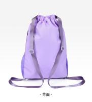 China String Closure Outdoor Activities Backpack with Volleyball Design and Laptop Compartment for sale