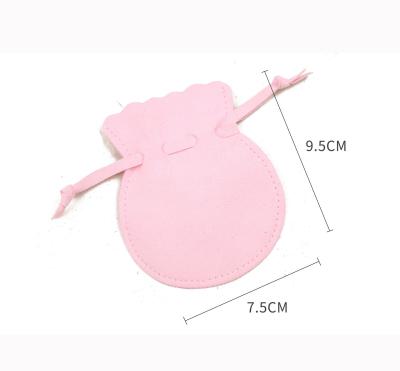 China Customized Logo Silk Satin Dust Velvet Pouch Drawstring Jewelry Bag Other Decoration for sale