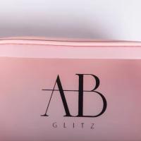 China Waterproof Frosted Bag Custom Logo Printed Fashion Cosmetic Bag PVC Bag Makeup Bag for sale