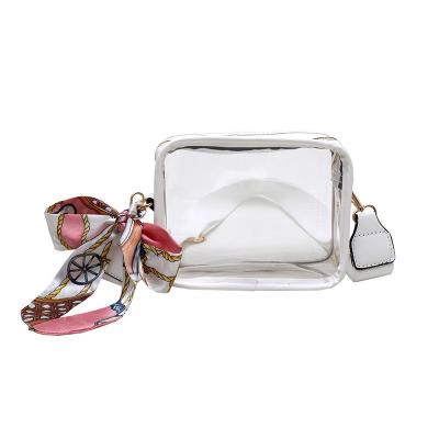 China Seasonal Eco Friendly Heavy Duty PVC Cross Body Bag in 11 Colors for Women Fashion Style for sale