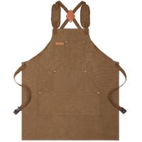 China Custom Professional Restaurant Waiter Waitress Apron With Pocket for Daily Life Needs for sale