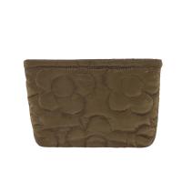 China Waterproof Makeup Storage Bag Puffer Quilted Nylon Cosmetic Bag for Travel Toiletries for sale