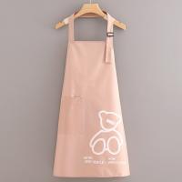 China Item Type Fashion Canvas Polyester Fabric Thick Cotton Apron for Unisex Kitchen for sale