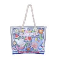 China All Seasons Waterproof Beach Tote Pool Bag for Women Ladies Large Gym Tote PVC Hand Bag for sale