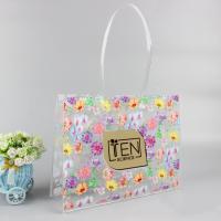 China Customized Color PVC Tote Bag for Fashionable and Clear Shopping Needs for sale