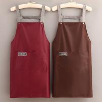 China Custom Logo Cotton Polyester Chef Cooking Apron for Daily Life in Cafe Restaurants Kitchen for sale