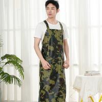 China Waterproof PVC Apron Chemical Resistant Kitchen Chef Aprons for Restaurant Bar for sale