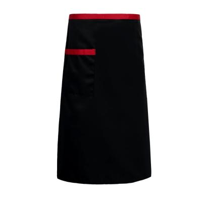 China Custom Logo Printing Polyester Twill Cotton Coffee Foil Apron for Both Men and Women for sale