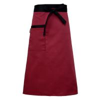 China Custom Logo Printing Polyester Twill Cotton Coffee Foil Apron for Both Men and Women for sale