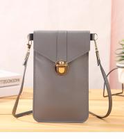 China Daily Life Small Crossbody Phone Bag with Custom Logo Decoration and Neck Strap for sale