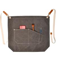 China Men Work Apron with Tool Pockets and Customized Color on Half-body Canvas for sale