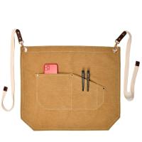 China Men Work Apron with Tool Pockets and Customized Color on Half-body Canvas for sale