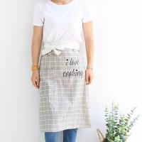 China Wait Staff Uniform Type Custom Coffee Bar Restaurant Chef Waiter Server Waist Apron for sale