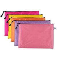 China Colorful Waterproofing Football Patterned Polyester File Bag Paper Storage Bag with Bag for sale