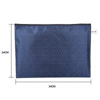 China Colorful Waterproofing Football Patterned Polyester File Bag Paper Storage Bag with Bag for sale