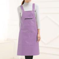 China Custom Logo Leather Apron for Chef Stylist Grill Restaurant Bar and Cafes Durable for sale