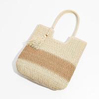 China Summer Tote Raffia Straw Bag OEM/ODM Acceptable for Fashion Ladies Crochet Beach Bag for sale