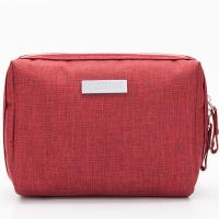 China Customized Pattern Logo Print Oxford Cloth Travel Storage Bag for Waterproof Toiletries for sale