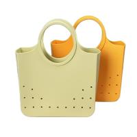 China Waterproof M Size Hand Tote for Outdoor Activities PVC Lining Material Beach Bogg Bag for sale
