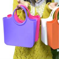 China Waterproof M Size Hand Tote for Outdoor Activities PVC Lining Material Beach Bogg Bag for sale