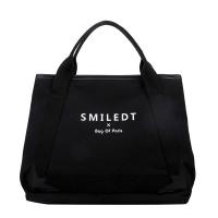 China Custom Logo Travel Polyester Women Shoulder Canvas Beach Bag for Shopping and Leisure for sale