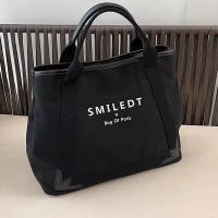 China Custom Logo Travel Polyester Women Shoulder Canvas Beach Bag for Shopping and Leisure for sale