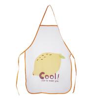 China Custom LOGO Printed Kitchen Apron with Customized Color and Waterproof PE Fabric for sale