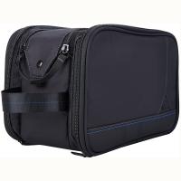 China Sample Big Capacity Wet and Dry Separation Toiletry Bag Waterproof Polyester Men Storage Bag with Custom Logo for sale