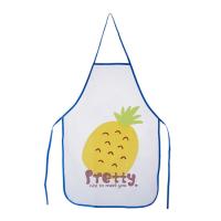 China Custom LOGO Printed Kitchen Apron with Customized Color and Waterproof PE Fabric for sale