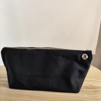 China OEM/ODM Accepted Custom Logo Printed Canvas Zipper Makeup Bag for Pencil and Coin Storage for sale