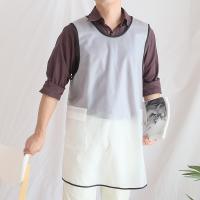China Custom Logo TPU Apron Fashion Restaurant Waterproof Apron for Wait Staff Uniform Needs for sale