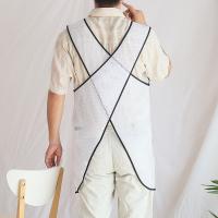 China Custom Logo TPU Apron Fashion Restaurant Waterproof Apron for Wait Staff Uniform Needs for sale