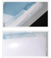 China Customized Color Pvc And Non Woven Bag For Duvet Packaging With Customized Decoration for sale