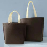 China Customized Color Non-Woven Grocery Totebag for Gift Bag Non Woven Fabric Shopping Tote for sale