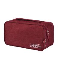China Custom Logo Printed Travel Storage Bag for Fashionable and Organized Makeup Storage for sale