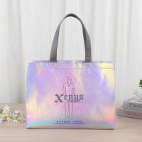 China Nonwoven Laser Grocery Bag for Daily Shopping Needs and Customized Color for sale