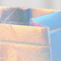 China Nonwoven Laser Grocery Bag for Daily Shopping Needs and Customized Color for sale