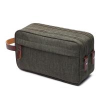 China Waterproof Custom Logo Print Travel Toiletry Bag Big Capacity Polyester Cosmetic Bag for sale